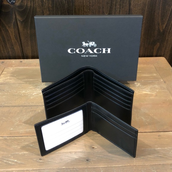 Coach | Bags | Nwt Authentic Coach Signature 3in Plaid Wallet | Poshmark